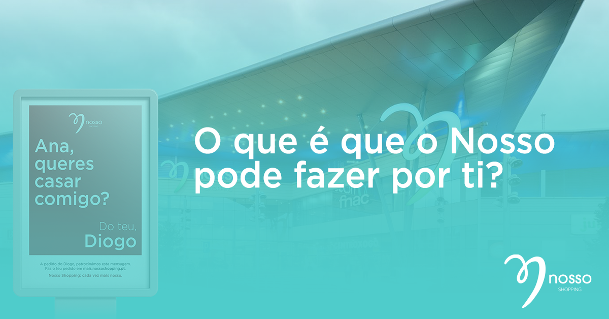 O que é que o Nosso pode fazer por ti? - Cada vez mais nosso.